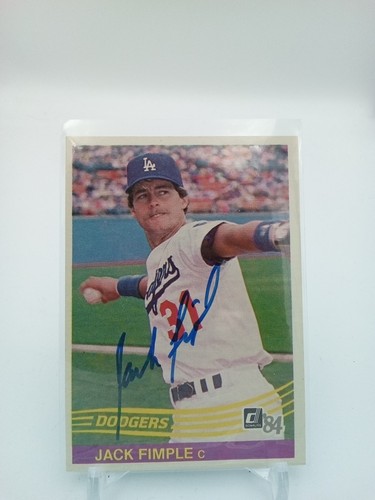 Jack Fimple In Person Auto No Coa | eBay