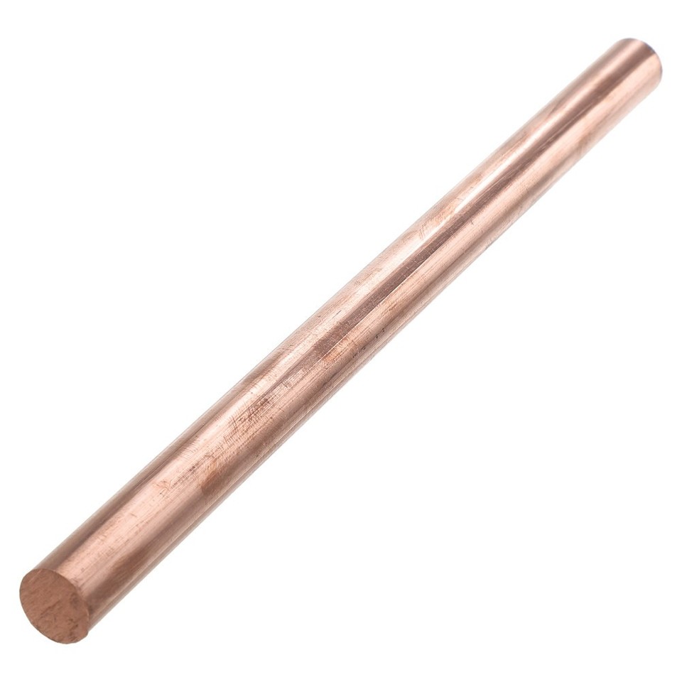 4pcs Copper Dowsing Rod Diameter 12mm Copper Rod Tube Multifunction ...