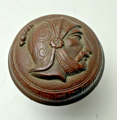 Rare Antique Mallory & Wheeler Roman Warrior Head Door Knob - c.1876 ...