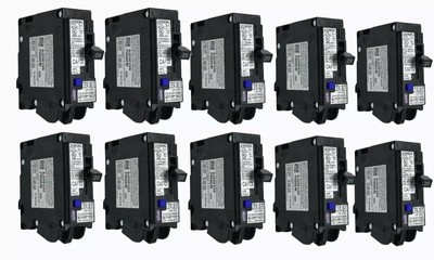 10 pcs SIEMENS QA120AFCN PLUG ON NEUTRAL 20A AFCI ARC FAULT BREAKERS ...