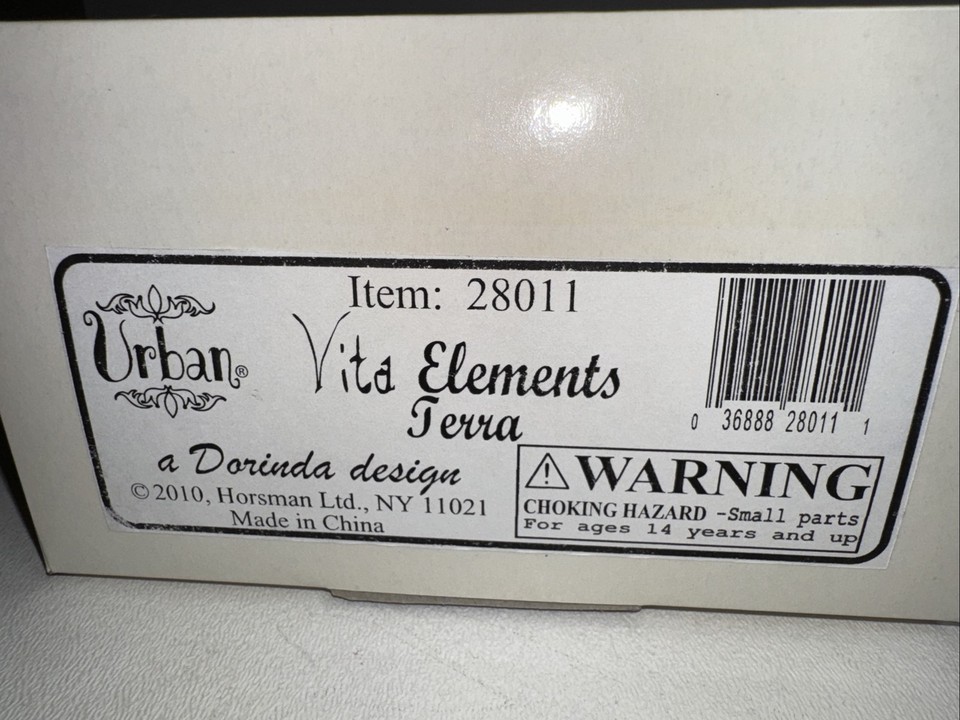 Urban Vita Elements Terra 16 in Doll With Dress NIB Horsman Articulated ...