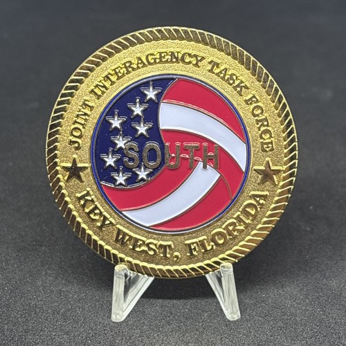 JOINT INTERAGENCY TASK FORCE KEY WEST, FLORIDA CHALLENGE COIN | eBay