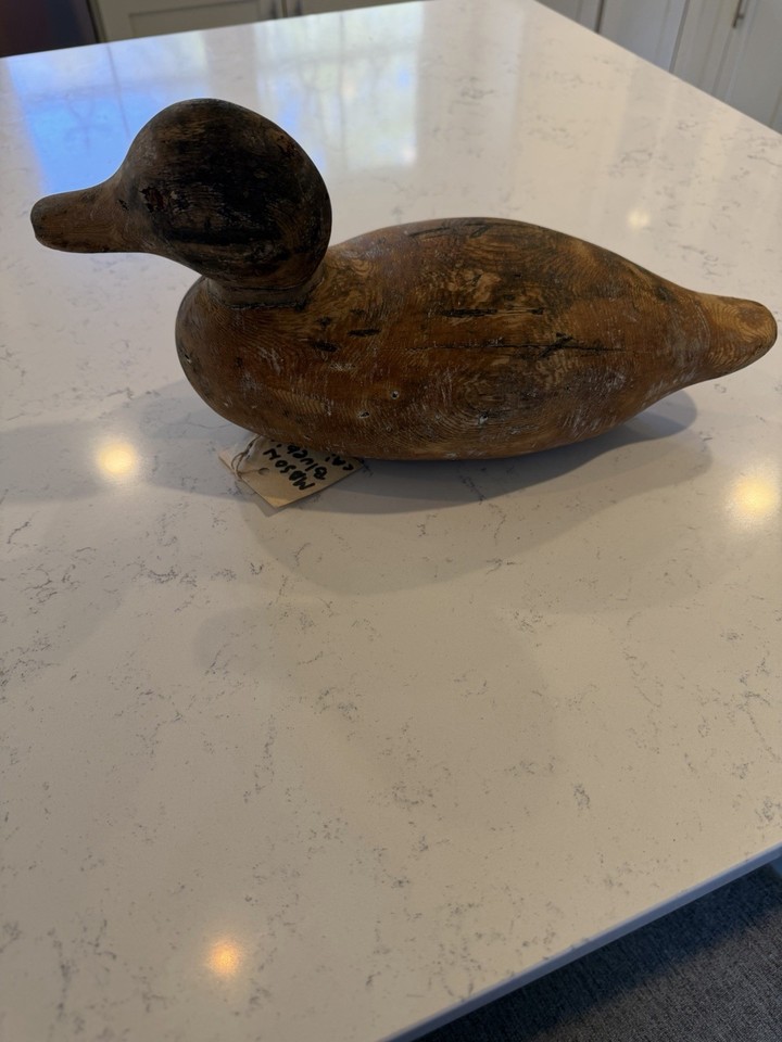 Mason Bluebill Standard Tack-Eye Grade Decoy From 1900 | eBay