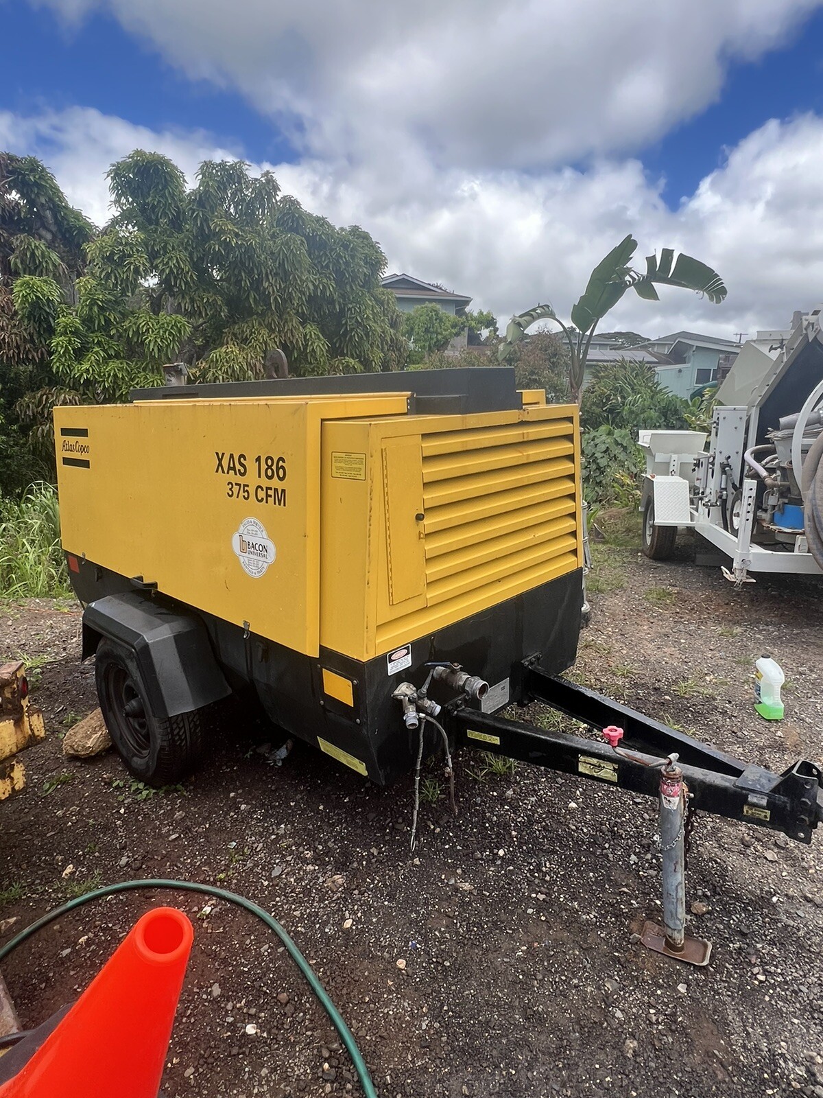 Air Compressor Atlas Copco XAS 186 375 CFM | eBay