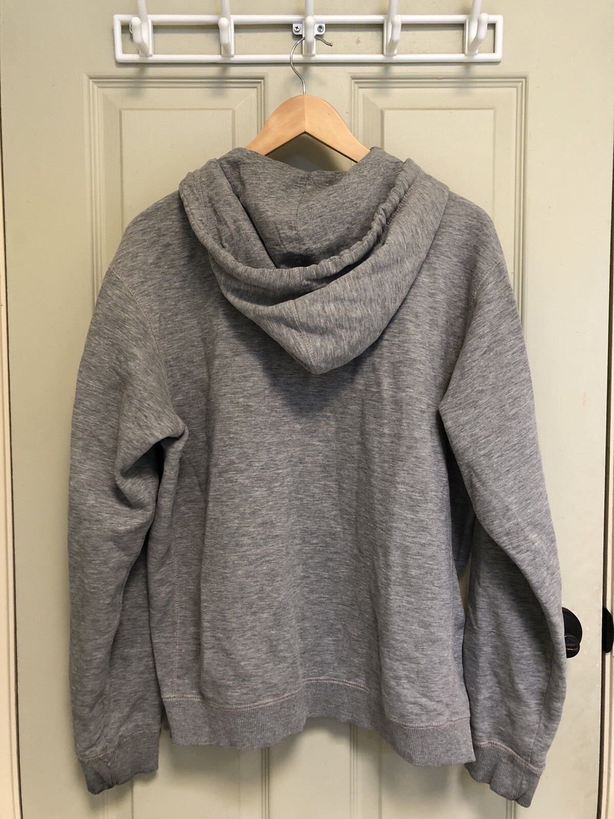 Vintage American Classic Streetwear Gray USC Zip Hood… - Gem