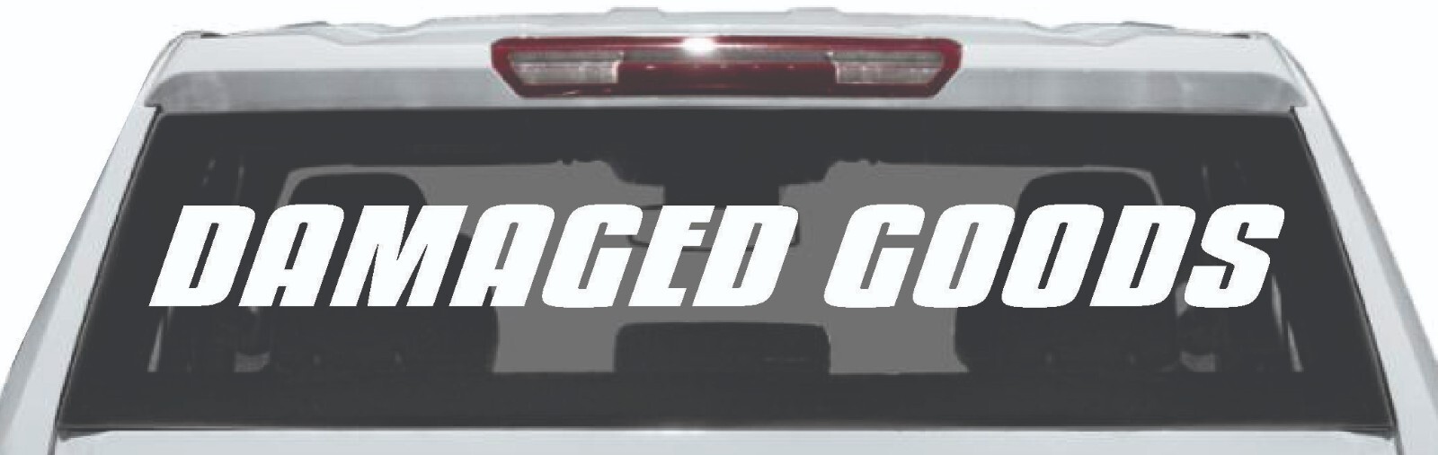 DAMAGED GOODS Decal Sticker Truck JDM Lowered Stance Drift Slammed ...