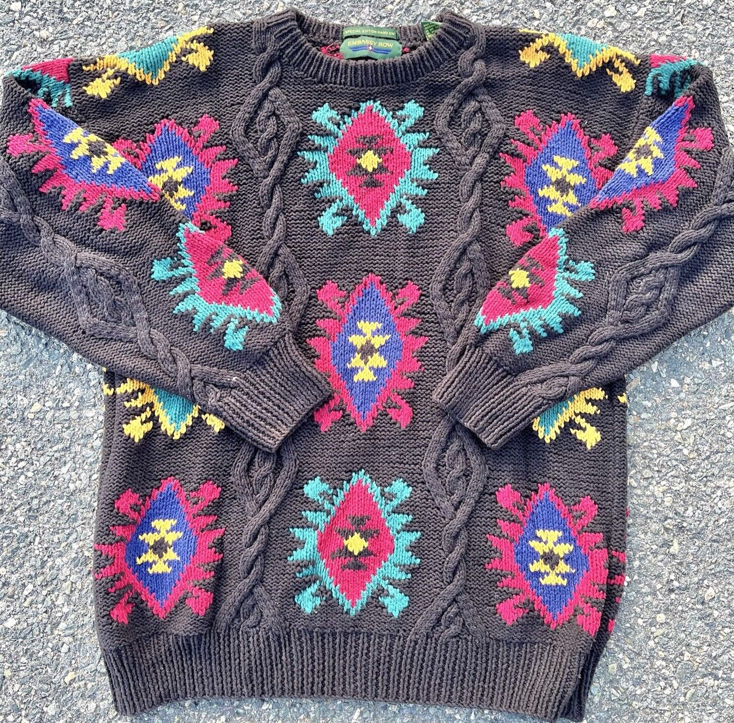 Vintage Embassy Row Special Edition Hand Knit Southwe… - Gem