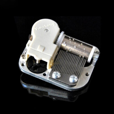 18 Tone Tiny Metal Musical Movement Wind Up DIY Music Boxes Parts ...