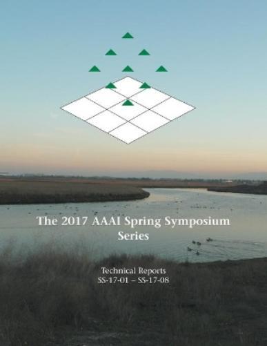 Gita Sukthankar The 2017 AAAI Spring Symposium Series (Paperback) (UK ...