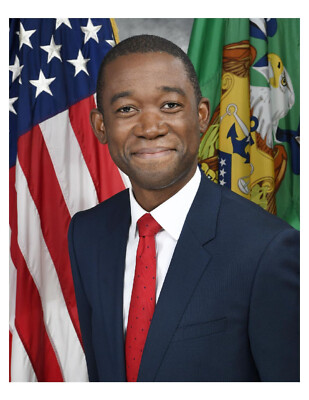 2021 Wally Adeyemo Deputy Secretary of the Treasury 8x10 Portrait On 8. ...