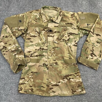 US ARMY Military OCP Aircrew Combat Coat Camp Jacket Top Multicam ...