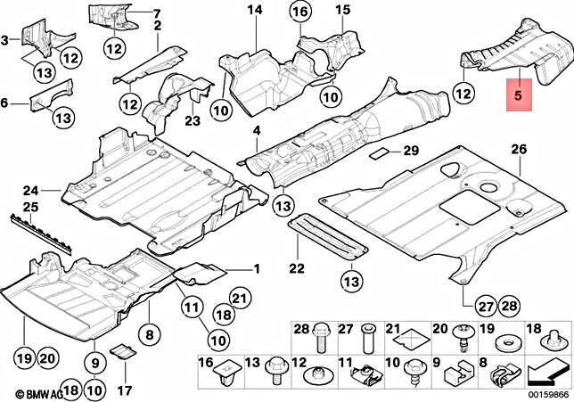 BMW Genuine Insulation Heat Insulator Rear Silencer E46 51487037885 for ...