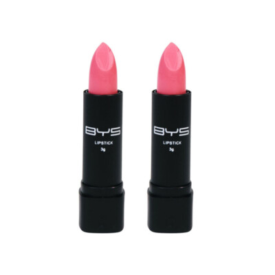 2x BYS 3g Silky Lipstick Lip Cream Sassy Salmon Colour Cosmetics Beauty ...