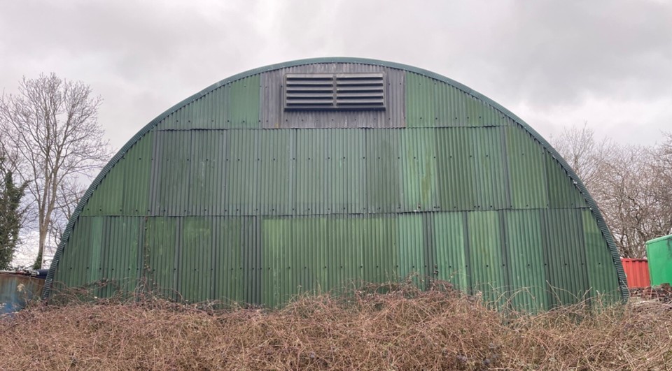 Steel Framed Building Round Storage Building Farm Shed Portable ...