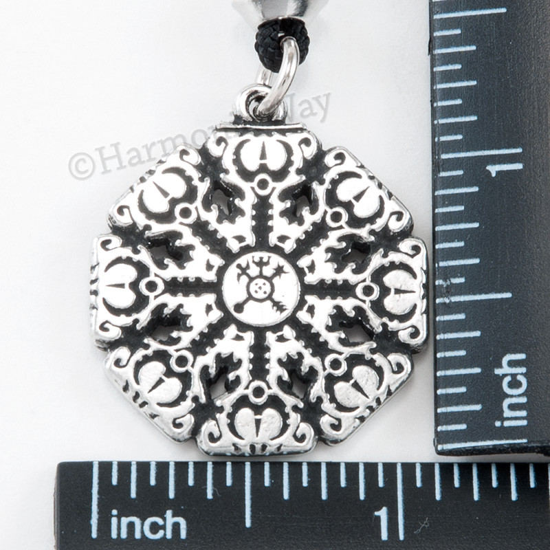 HELM of AWE Pendant Viking Rune Necklace Magic stave Runic Symbol ...