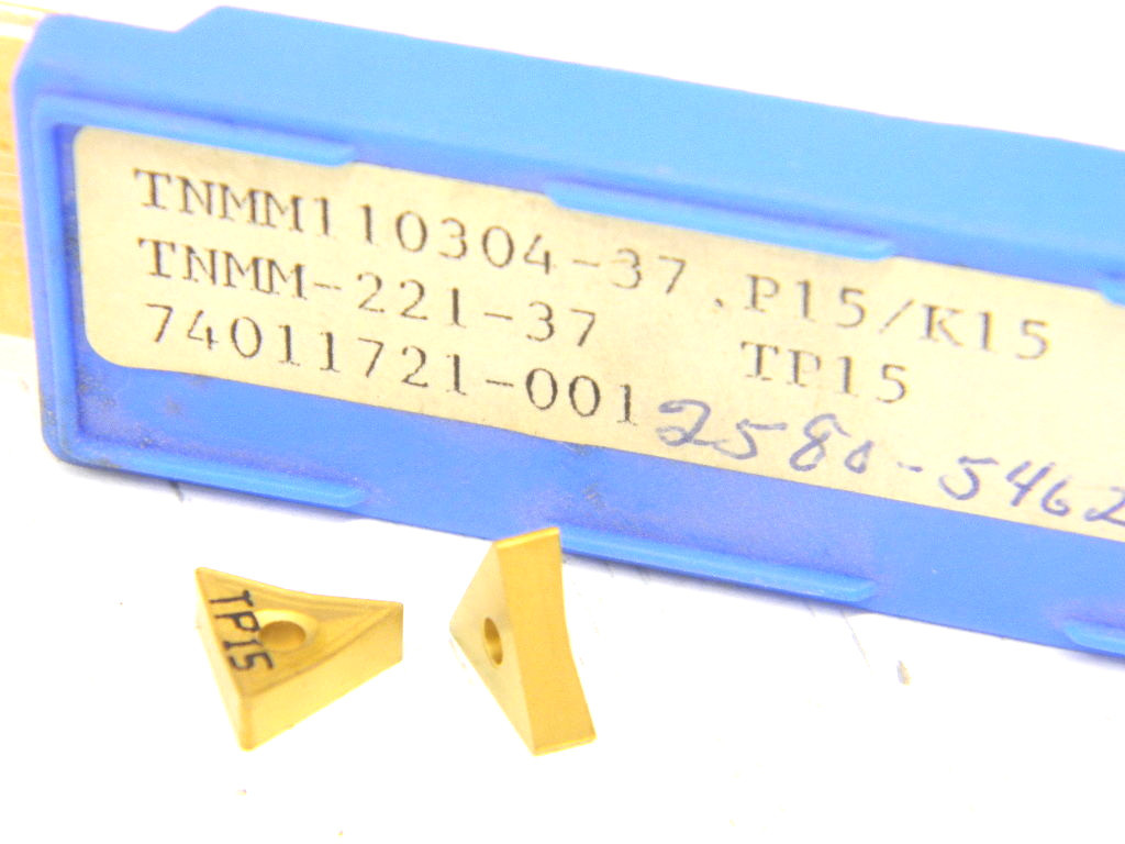 10 NEW SURPLUS CARBOLOY TNMM 221-37 TP15 CARBIDE INSERTS (TNMM 110304-37) | eBay