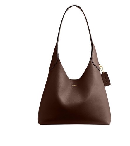 ️ Coach Brooklyn 28 Medium B4/Maple CU068 Leather Shoulder Bag | eBay ...