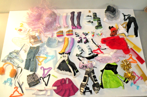 Huge Lot Shadow Rainbow High Clothes Shoes Accessories Hangers Combs ...
