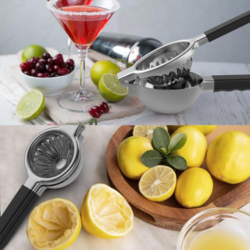 Stainless Steel Lemon Juice Press Manual Hand Squeezer for Citrus ...