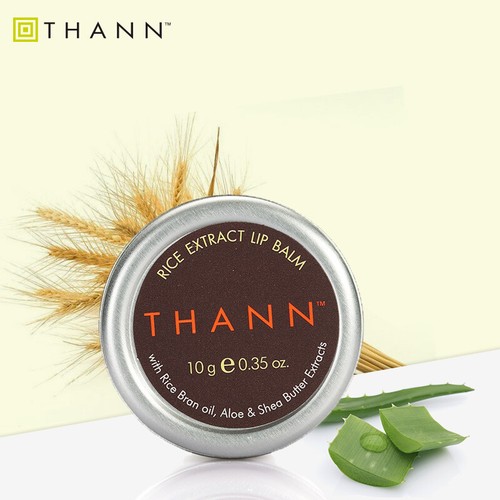 Thann Rice Extract Lip Balm with Rice Bran Oil, Aloe & Shea Butter ...
