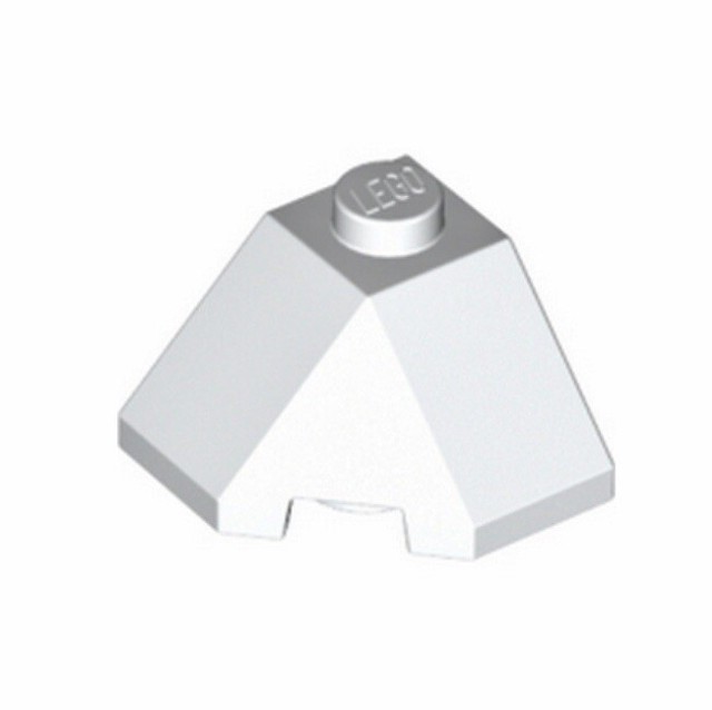 LEGO 6034676 X4 Roof Tile 2x2x1 Slope 45 Light Grey 13548 for sale ...