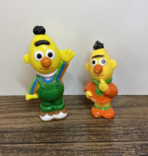 Lot Of 2 Sesame Street Baby Child Bert Figures Toddler Kid Muppet ...