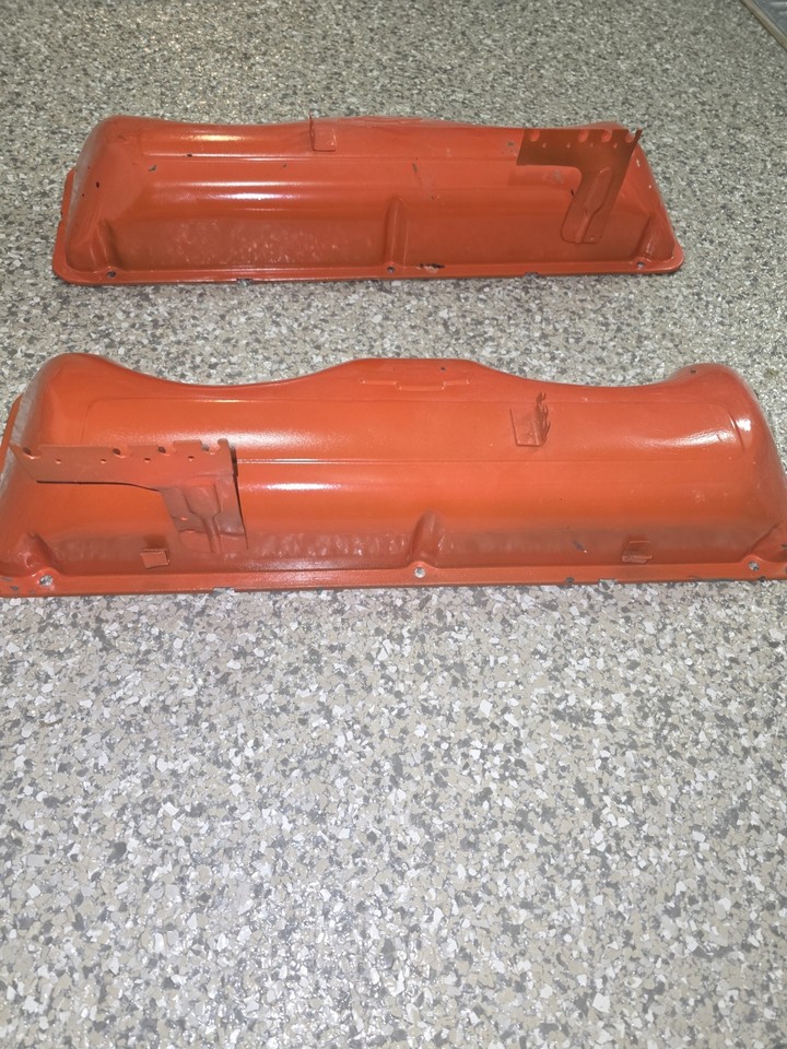 1958 - 1965 GM CHEVY VALVE COVERS CHEVROLET 348 409 Pre Owned | eBay