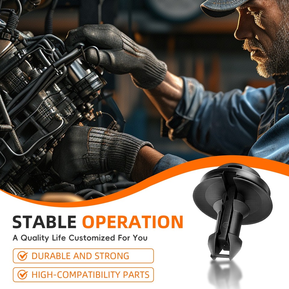 30pc Front Bumper Clips For 9mm Hole Chevy Avalanche Suburban 1500 2500 ...