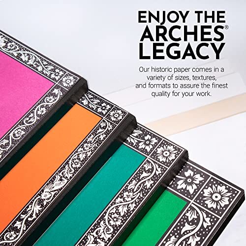 Watercolor Block 10x14-inch Natural White 100% Cotton Paper - 20 Sheets ...