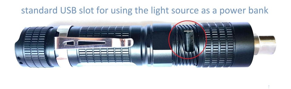 ClaraMed phone endoscope adapter with LED light source, Storz ...