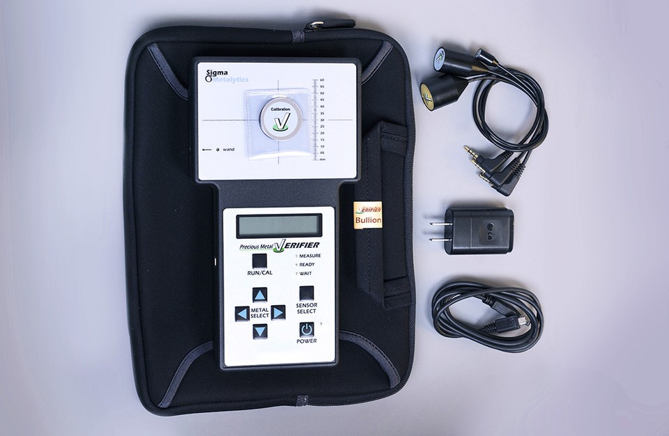Sigma Metalytics SM1601 Precious Metal Verifier Bullion Set w 3 Wands ...