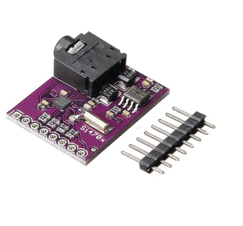 Si4703 FM Tuner Evaluation Board Radio Development Module for AVR ARM ...