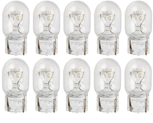 10 x 582 12V 21W Large Capless Wedge Brake Indicator Reverse Rear Fog ...