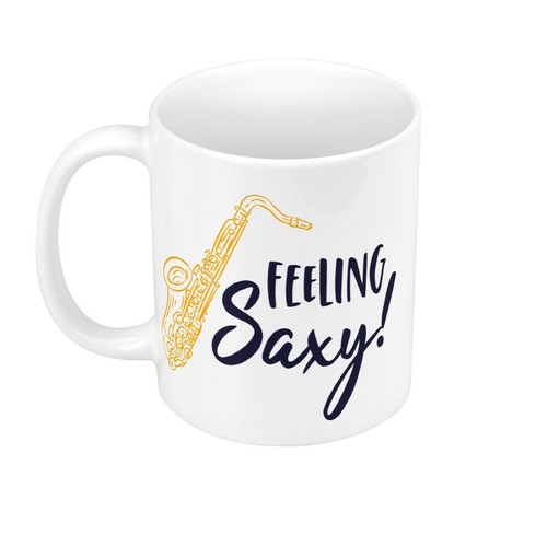 Tasse Céramique Mug Feeling Saxy Saxophone Passion Musique Art ...