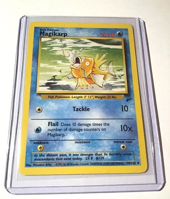 MAGIKARP - Base Set 2 - 50/130 - Uncommon - Pokemon Card - Unlimited ...