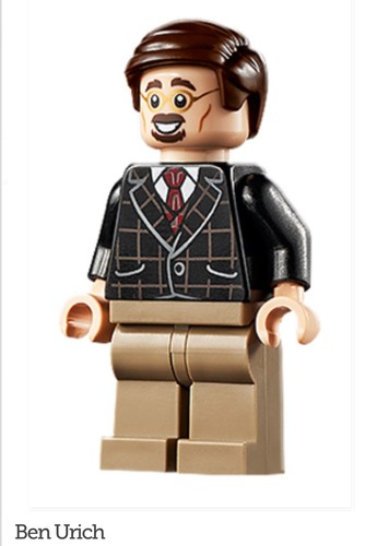 LEGO Marvel Spider-Man Daily Bugle (76178) Minifigure: Ben Ulrich ...