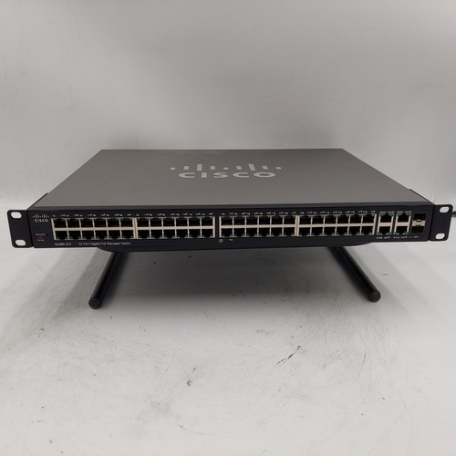 Cisco SG300-52P 52-Port Gigabit 10/100/1000 PoE+ Managed Switch | eBay