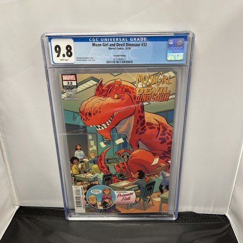 Moon Girl and Devil Dinosaur #32 CGC 9.8 - 2nd Printing 1st app ...
