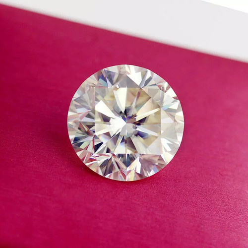 Round Cut 5 Ct Lab Grown CVD diamond CERTIFIED Natural D Color VVS1 ...