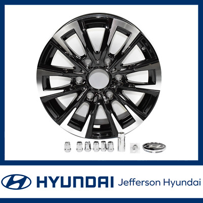 Genuine Hyundai iLoad iMAX 16" iksan Machined Black & Silver Alloy ...