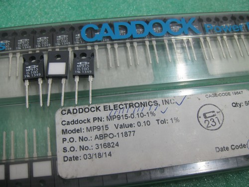 1X MP915 0R1 1% Thick Film Resistors 0.1 ohm 15W PKG PWR FILM | eBay