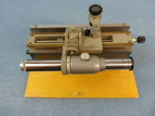 Central Scientific / Gaertner Micrometer Slide Microscope W/ Metal Case ...