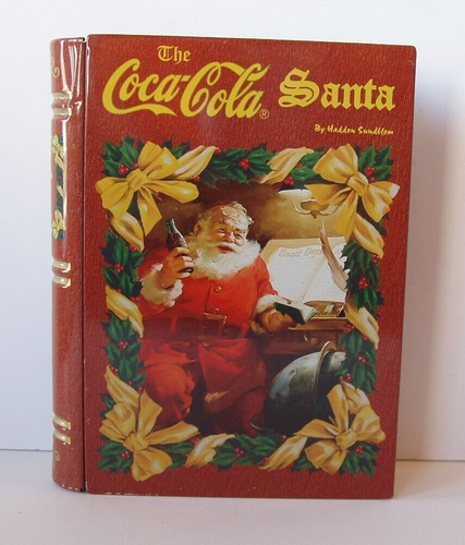 The Coca-Cola Santa by Haddon Sundblom Hinged Book Tin, 1997 | eBay