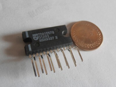 TDA1557Q 2 x 22 W BTL car radio power amplifier DIP13 bent Philips ...