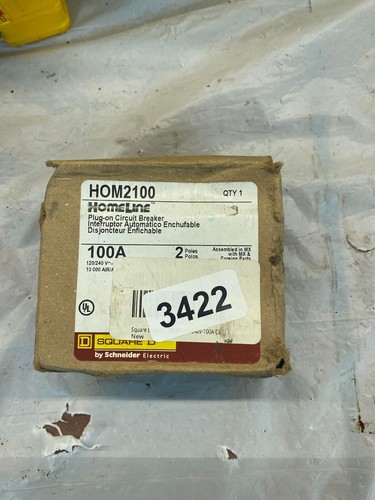 Square+D+HOM2100+100+A+Miniature+Circuit+Breaker for sale online | eBay