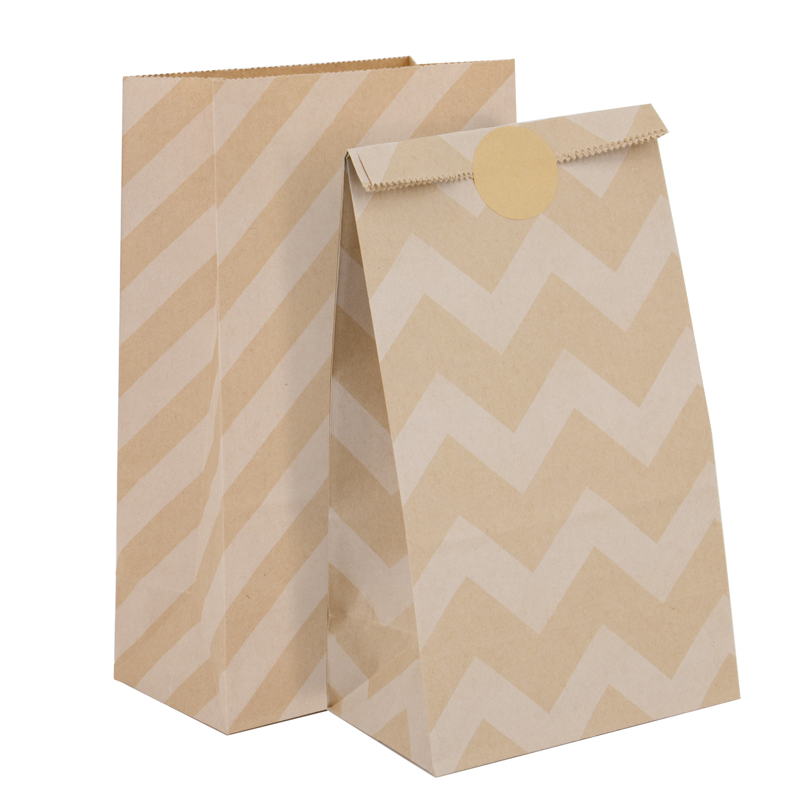 TtS 20/100 Paper Party Bags Rainbow Candy Stickers Sweet Gift Bags ...