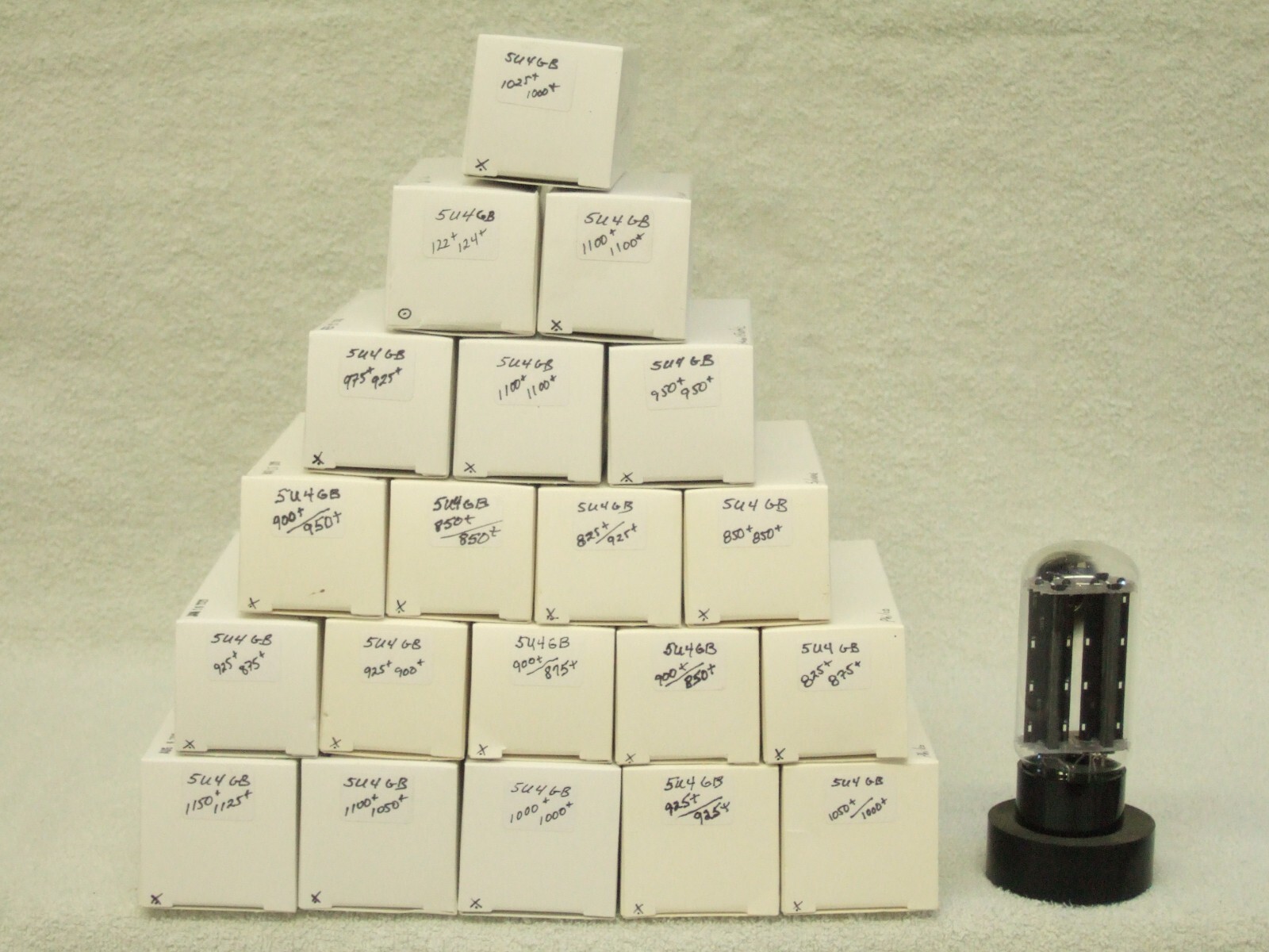 Type 5U4 GB vacuum tubes radio, TV, HAM, tested and repackaged, used | eBay