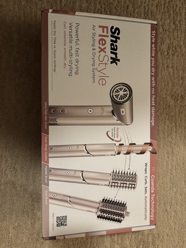 Shark FlexStyle 1300W Dryer & Multi-Styler (7 Attachments+ New In Box ...