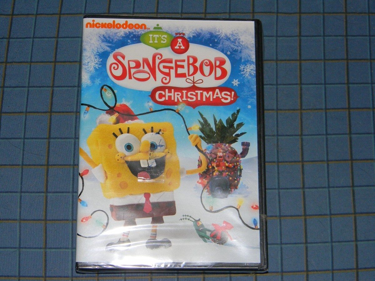 Spongebob Squarepants Christmas Dvd Opening To It's A SpongeBob