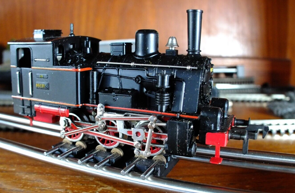 Fleischmann 1315 HO gauge DB BR 89 / Prussian T3 steam locomotive in ...